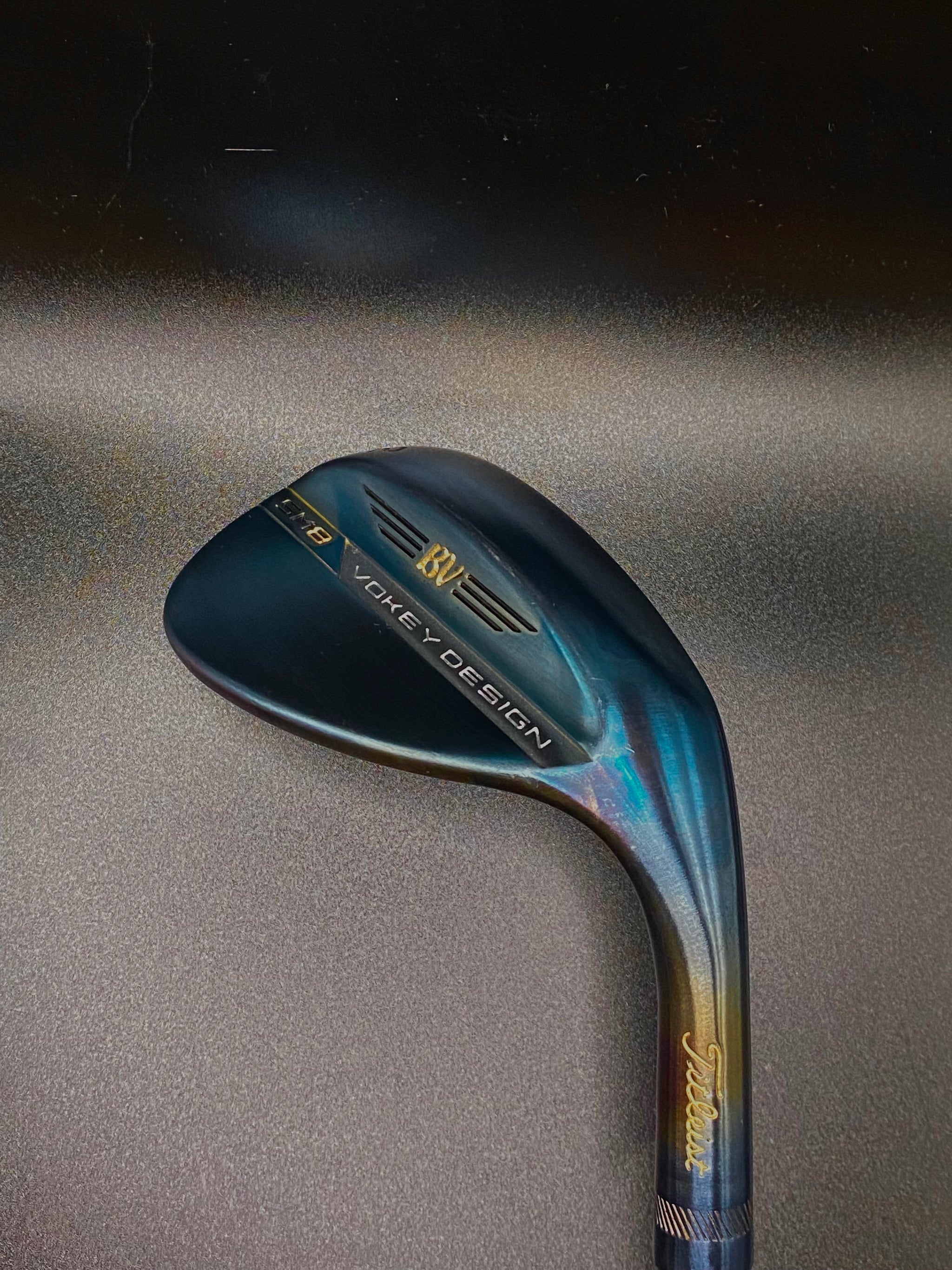 Amazing Pearlescent Blue Vokey Raw Wedges – Duckhook Customs